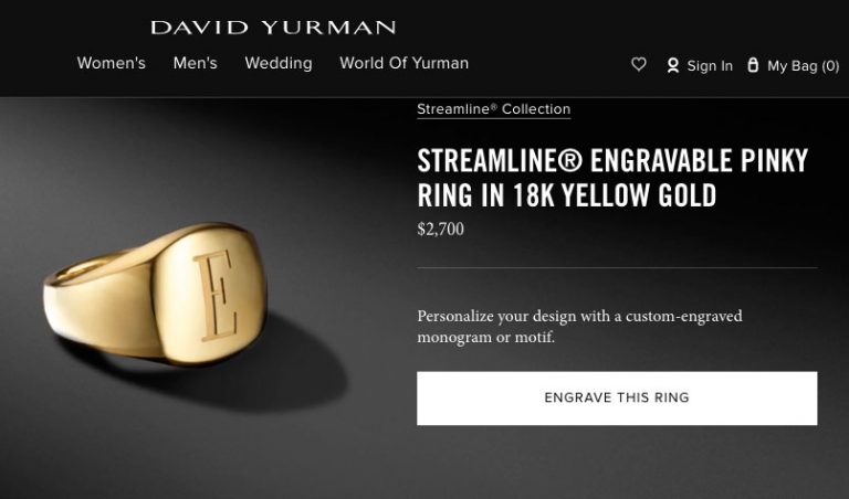 David Yurman Debuts Online Custom Engraving Feature - JCK
