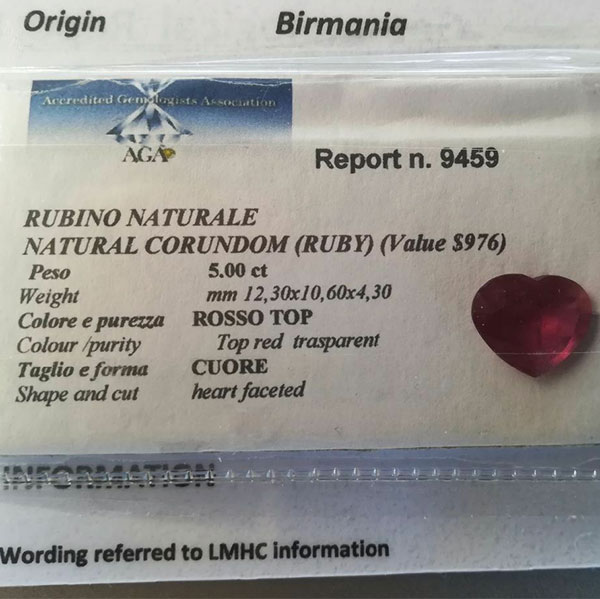 Accredited Gemologists Association Warns About Fake Lab Reports - JCK