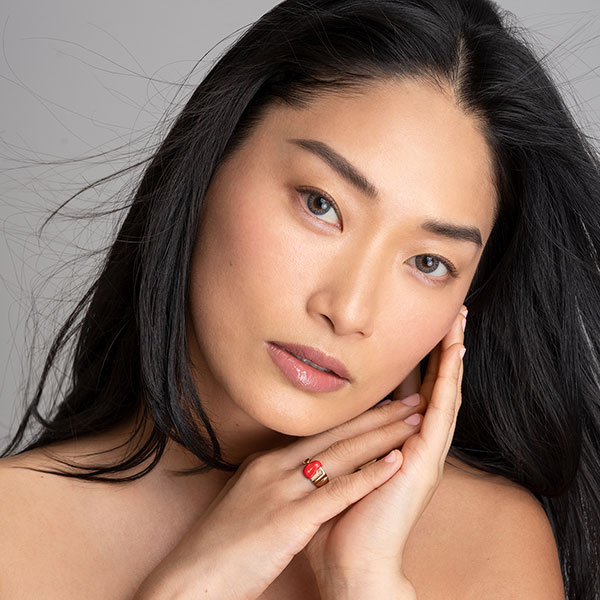 Mimi So Supports AAPI Heritage Month by Painting Her Signature Ring Red ...