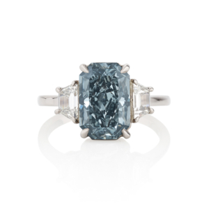 Large Burmese Ruby, Flawless Blue Diamond Headline Phillips Sale - JCK