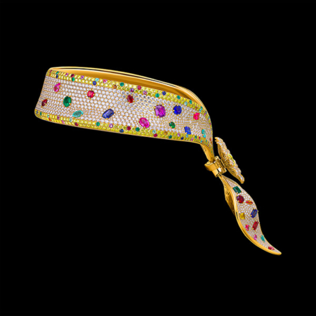 Jacob & Co.'s Bejeweled Bandana K-Pops With Over 200 Cts. of Precious ...