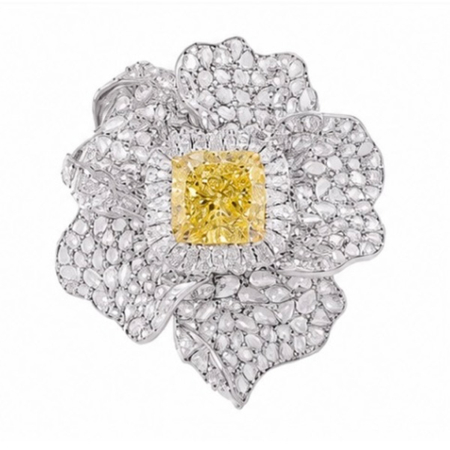 A $2.1 Million Diamond Flower Is Redefining What You Can Hang From a ...